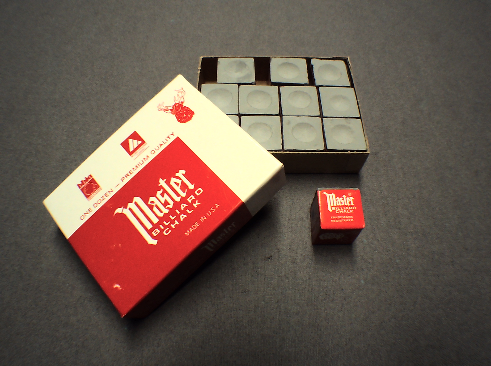 Masters Grey Chalk - Potters Cues